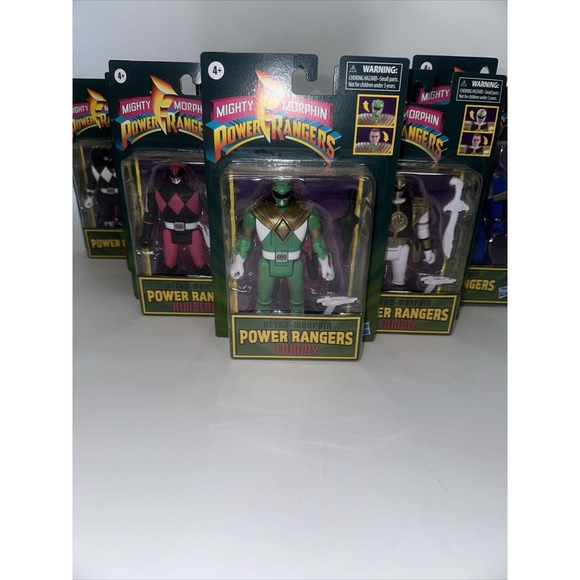 Hasbro | Toys | Hasbro Power Rangers Retro Morphin White Ranger Tommy ...